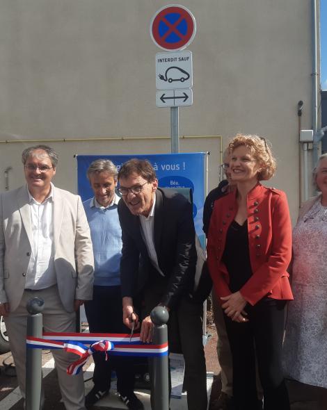 Une nouvelle borne de recharge Bea – Ouest Charge à Chantepie | SDE35